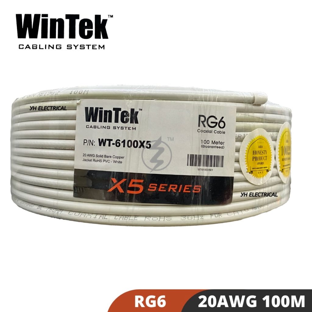 Wintek Full Copper Coaxial Cable | Yong Huat Electrical