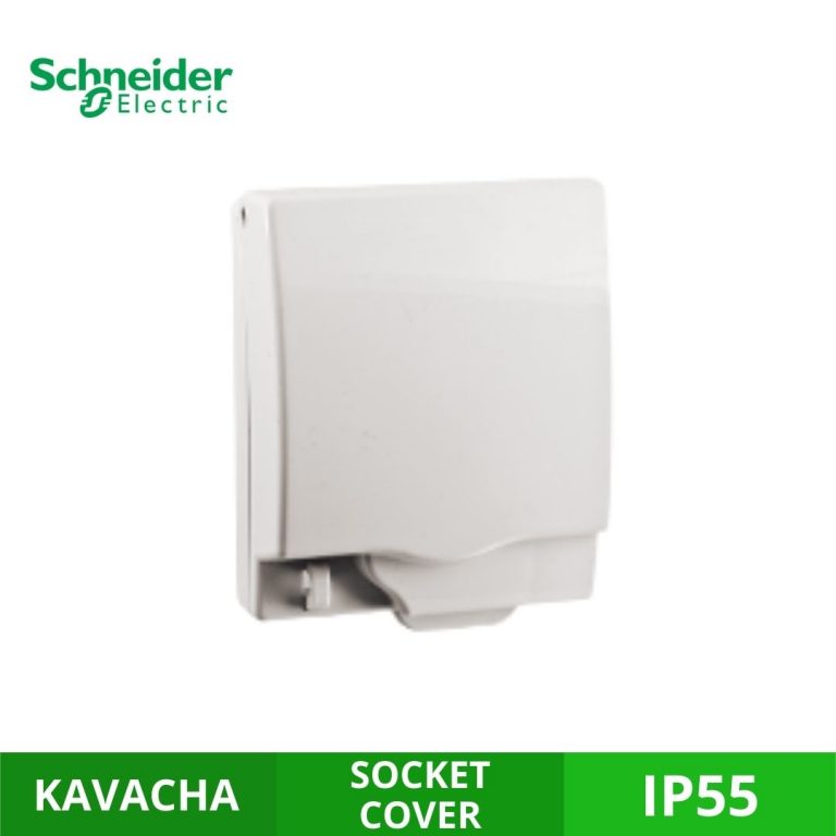 Schneider Electric Socket Cover Kavacha Full-Time Weatherproof Single ...