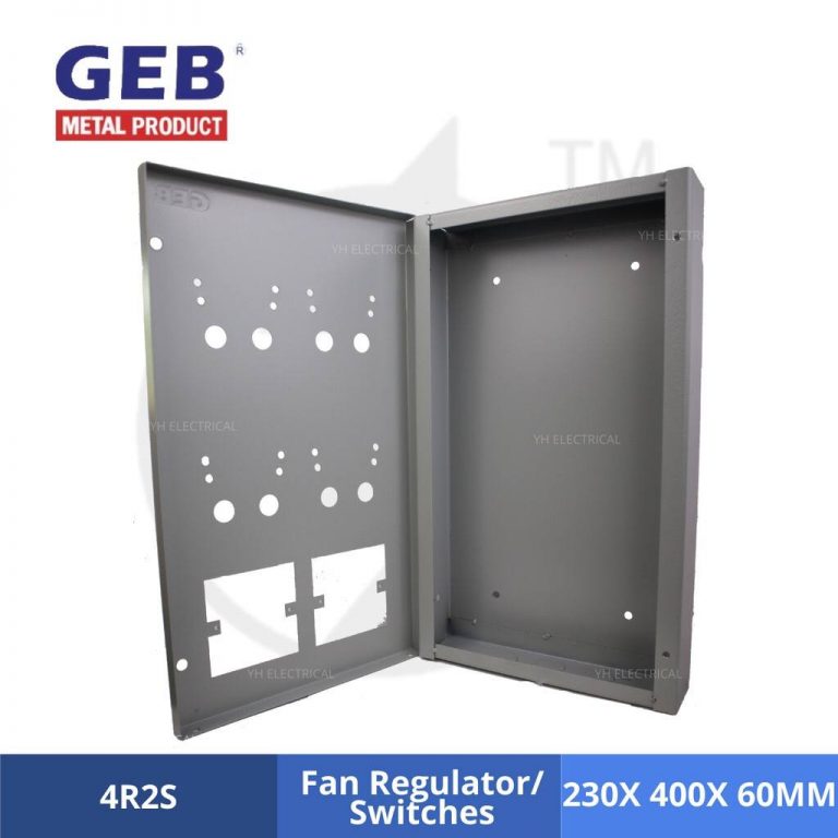 GEB Metal Switch & Fan Regulator Box (1R1S/2R1S/2R2S/3R1S/3R2S/3R3S ...
